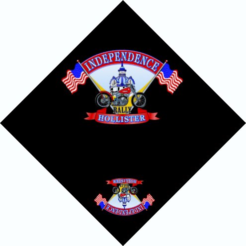 Hollister Independence Rally 2003 Official Bandanna